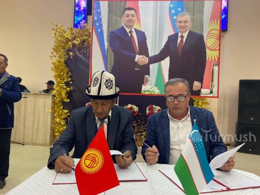 Delegation of 100 entrepreneurs of Uzbekistan visiting Batken district ...