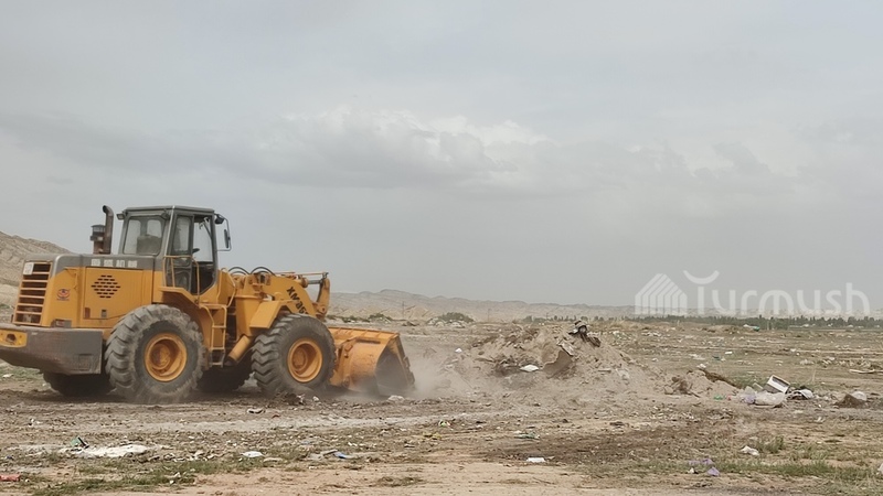 Unauthorized garbage dump cleaned in Baetov village - AKIpress News Agency