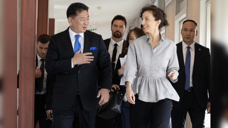 UNESCO Director-General and President of Mongolia discuss cooperation ...