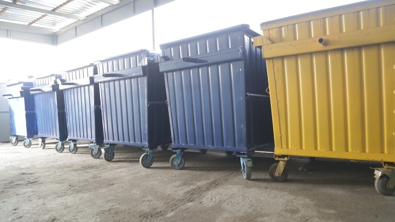 Solid waste collection point appears in Kolmo residential area ...