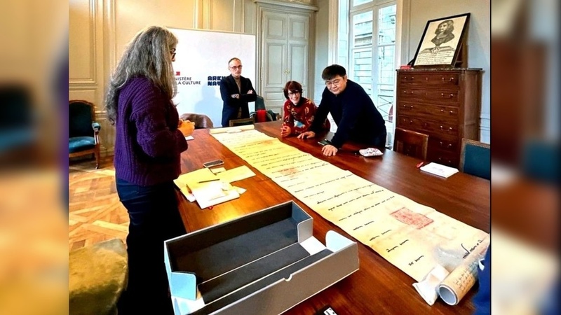 Letter of Arghun Khan to Philip IV of France to be exhibited in ...