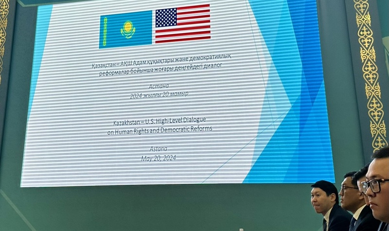 Us Kazakhstan Hold Third High Level Dialogue On Human Rights And