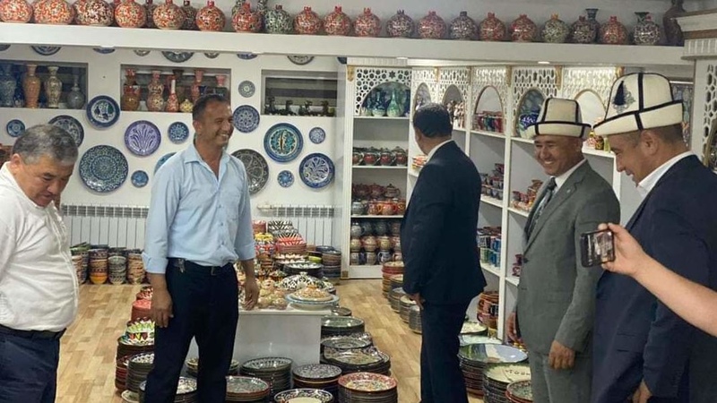 Delegation of Batken district visits Rishtan district of Uzbekistan ...