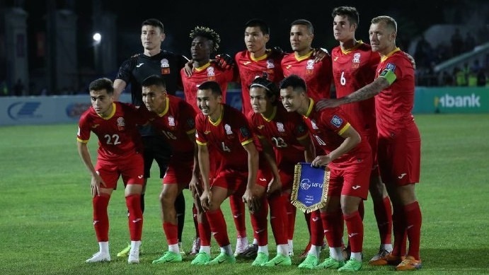 Kyrgyzstan ranked second in group D of round 2 of FIFA World Cup 2026 ...